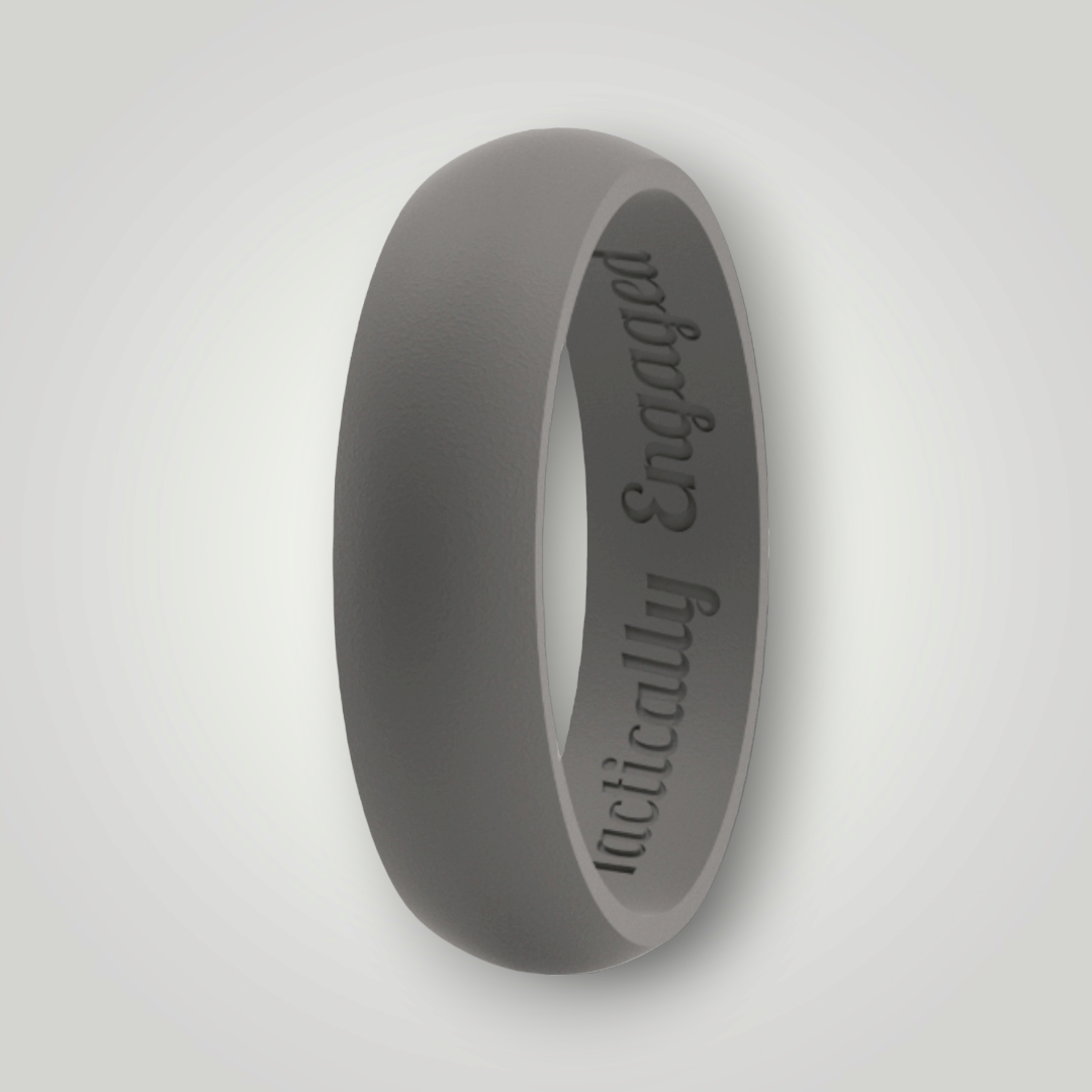 Classic (Grey) - Silicone Ring – Tactically Engaged